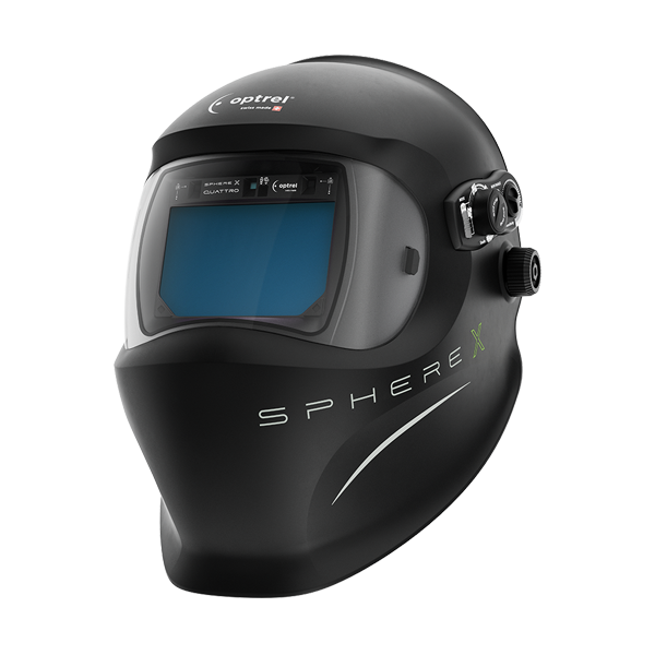 Optrel Sphere X Quattro Welding Helmet - 1006.580 – Baker's Gas & Welding Supplies, Inc.