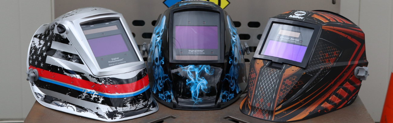 Comparing Miller Welding Helmets with the Miller Titanium – Baker's Gas ...
