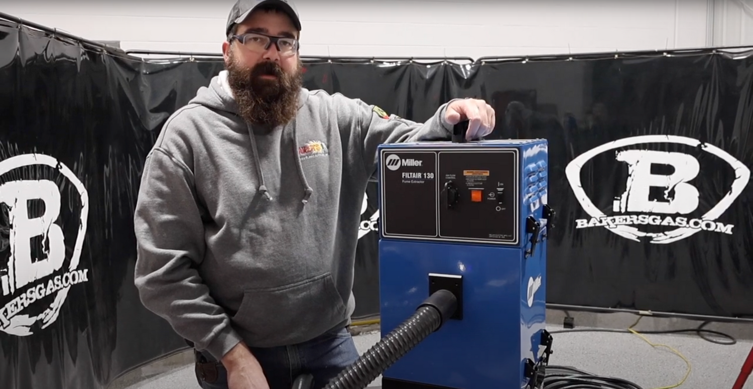 Miller FILTAIR 130: Lightweight, Portable, and Efficient Fume Extracti ...