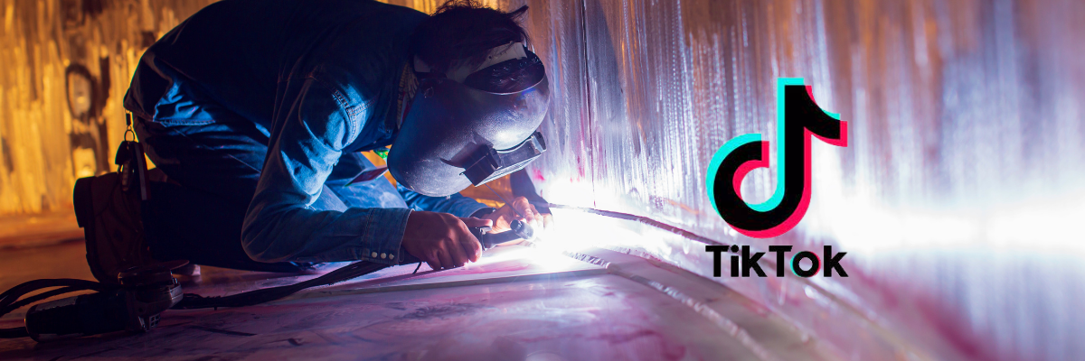 How welding videos on TikTok are generating a massive audience – Baker ...