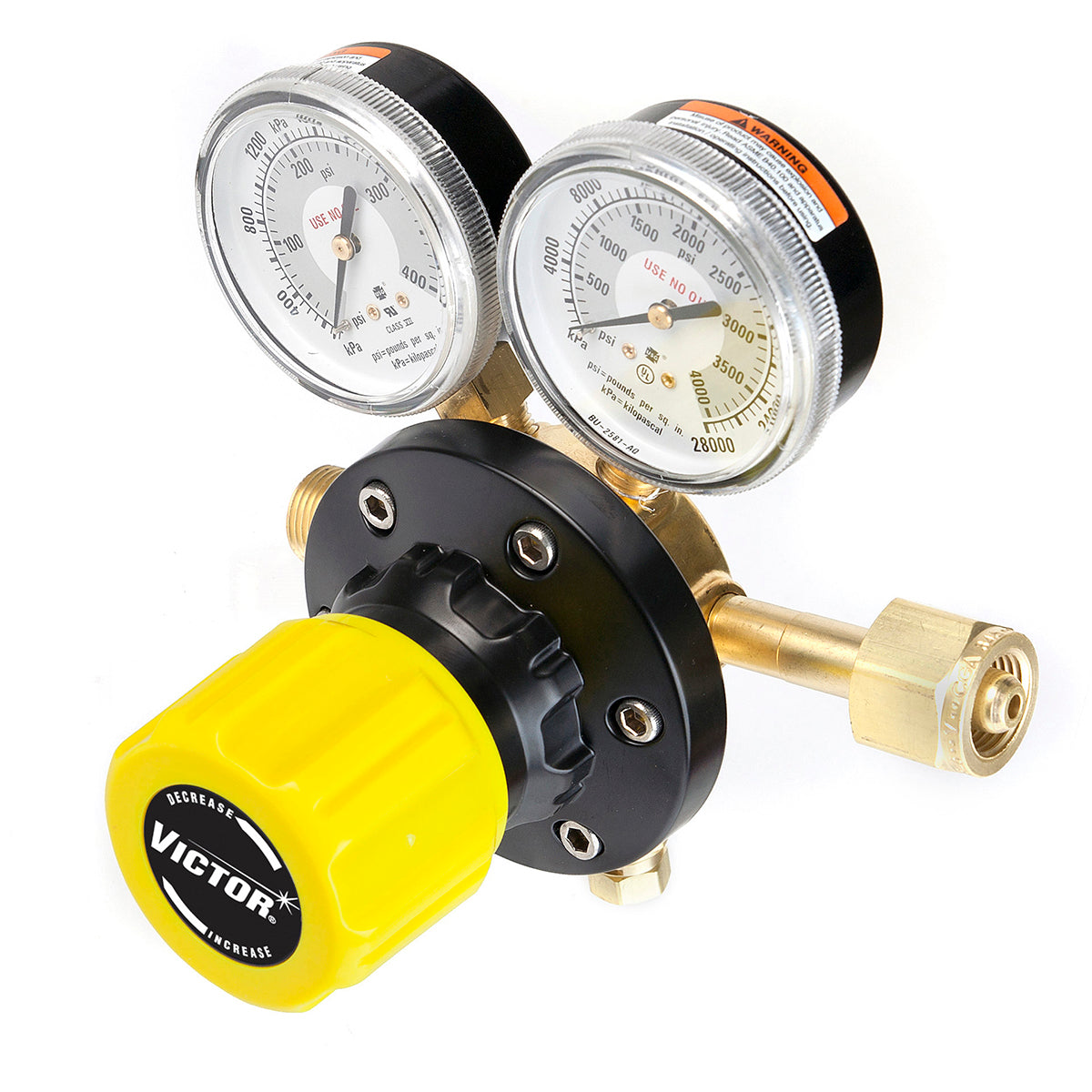 Victor Edge ESS7 HD Air Regulator, CGA 346 - 0781-5184 – Baker's Gas ...