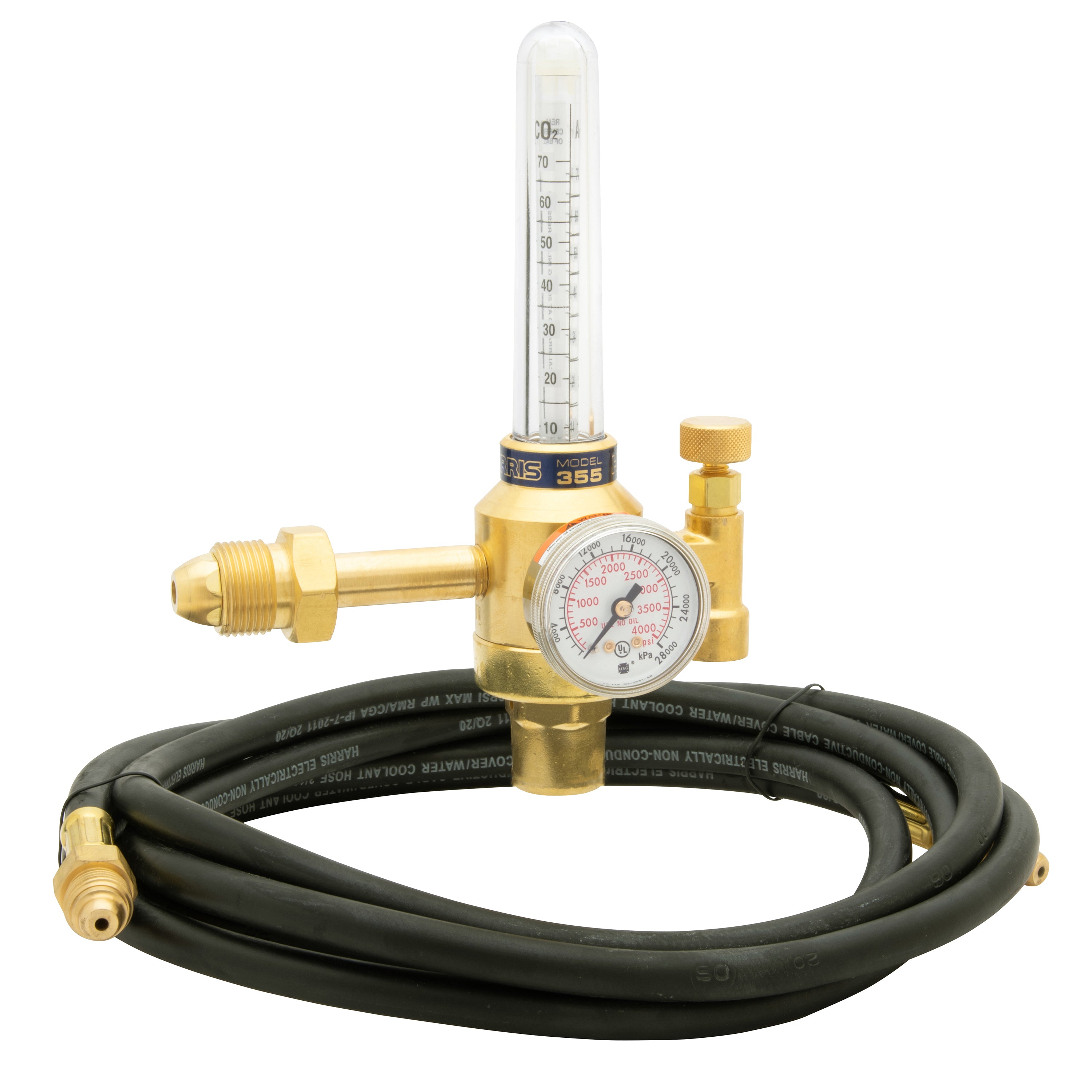 Harris Model 355-2Ar-58010 Flowmeter Regulator w/ Hose - 3100211 ...