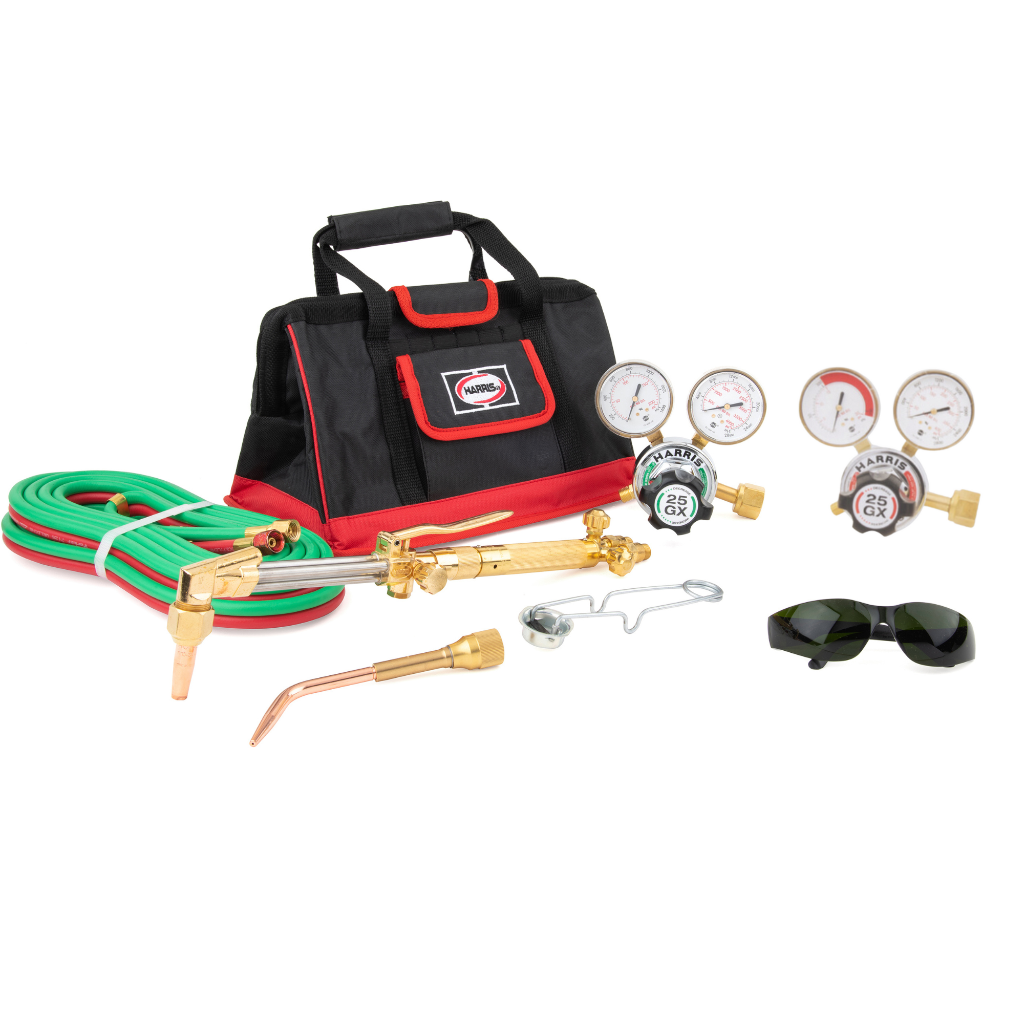 Harris 300 DLX Steelworker Bag Outfit - 4403225 – Baker's Gas & Welding ...