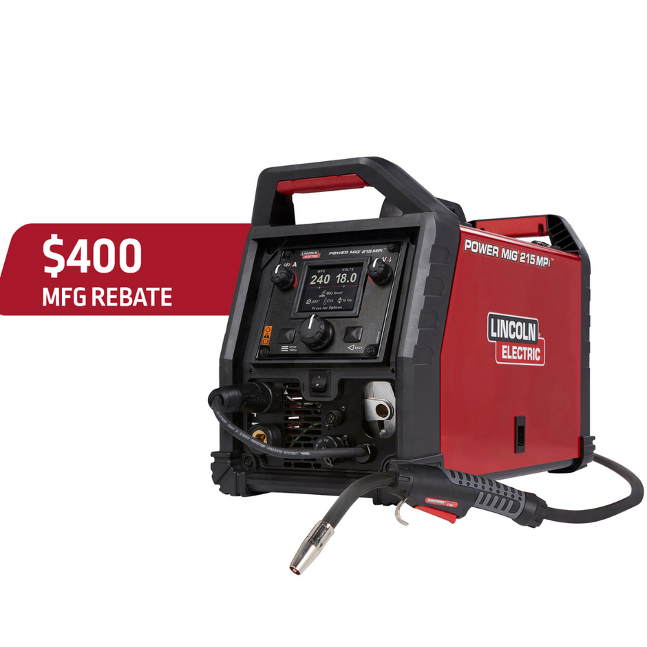 Lincoln Electric's POWER MIG 215 MPi: The Best Bang for Your Buck Mult ...