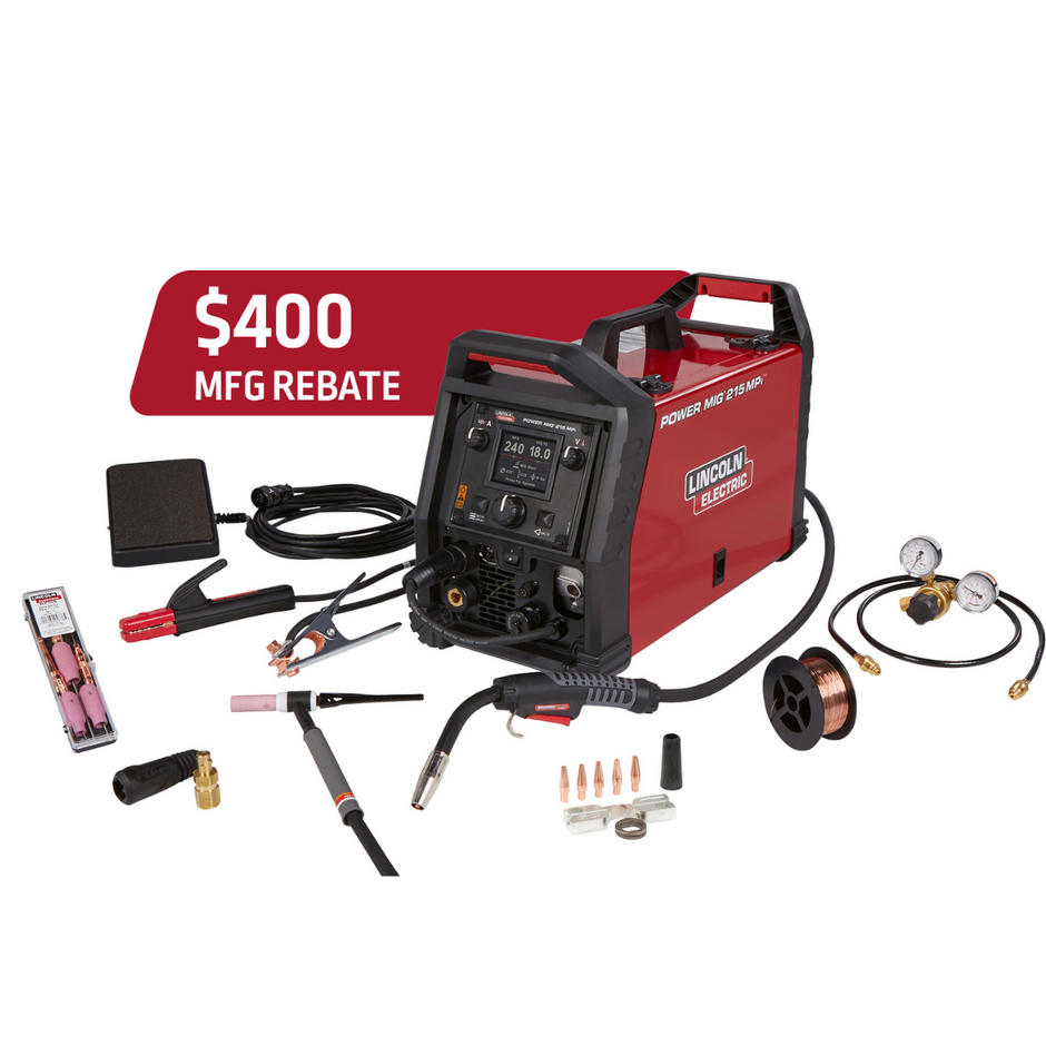 Lincoln Electric's POWER MIG 215 MPi: The Best Bang for Your Buck Mult ...