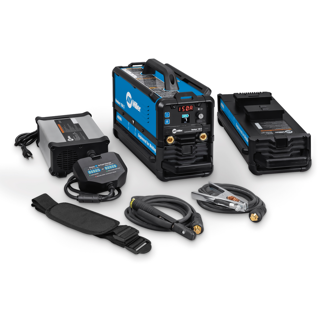 Miller Battery Powered Stick Welder (Venture™ 150 S) IN STOCK – Baker's ...