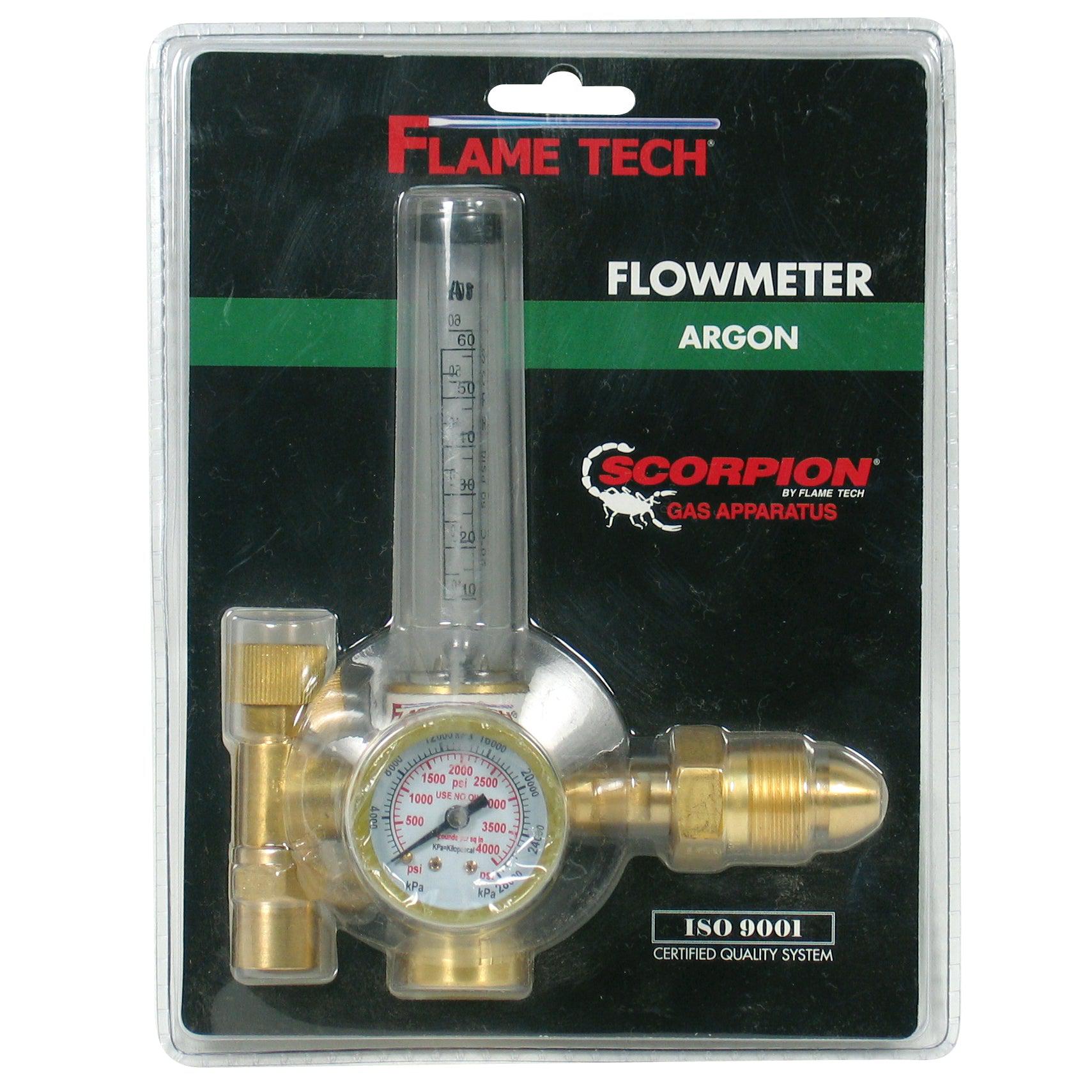 Flame Tech Argon Flow Meter Clamshelled - 100-FL-AR-60-580C – Baker's ...