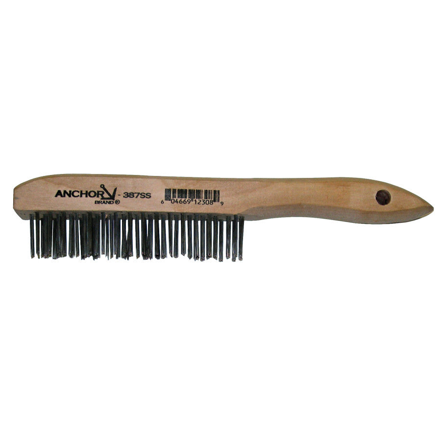 Best Welds Stainless Steel Shoe Handle Brush - 387SS – Baker's Gas ...