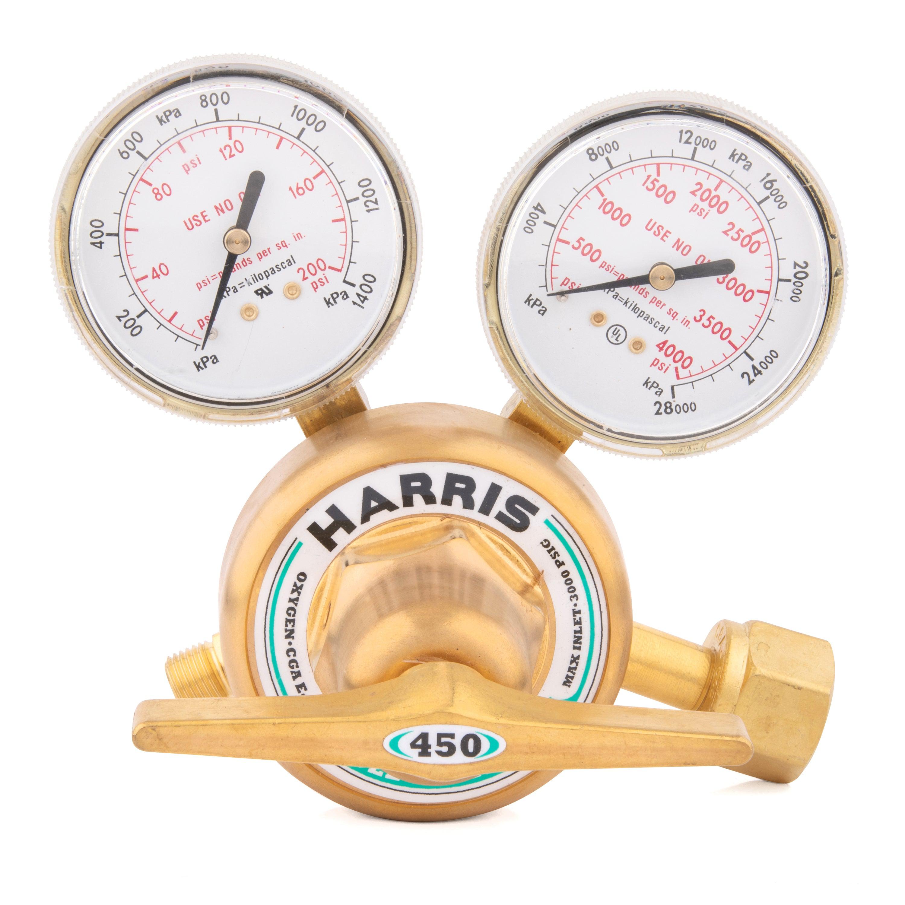 Harris 450-050-540 Heavy Duty Oxygen Regulator - 3002496 – Baker's Gas ...