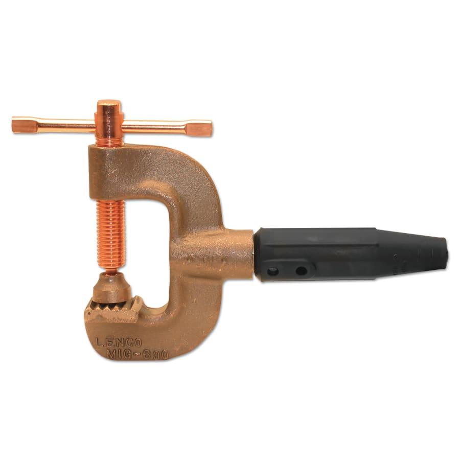 Lenco MIG-300/MIG-600 Ground Clamps, 600 A, 3/0 - 4/0 - 02070 – Baker's ...