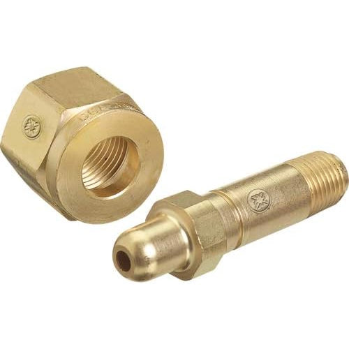 Western Brass Nut: Hand-Tight P, RH Female, CGA-346 - 614-2P – Baker's ...