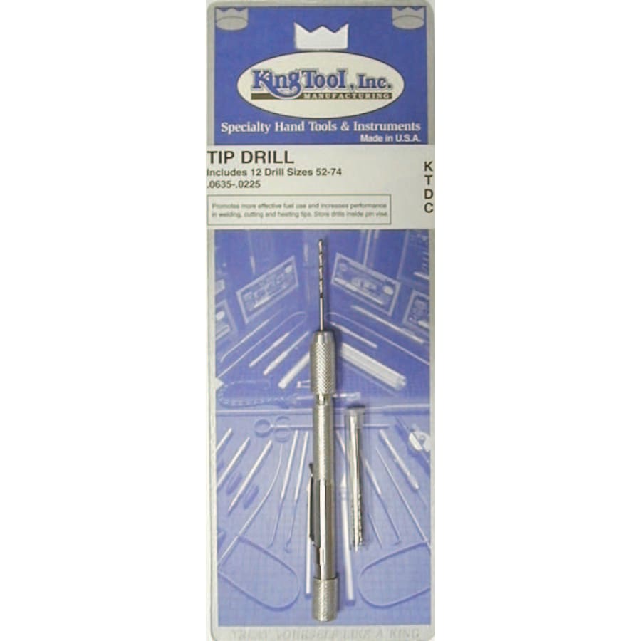 King Tool Tip Drill Set, #52-74 - KTDC – Baker's Gas & Welding Supplies ...