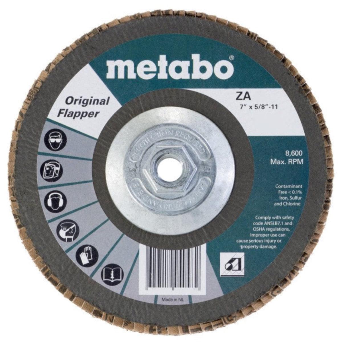 Metabo Original Flapper Flap Discs, Type 29 5 Pack – Baker's Gas ...