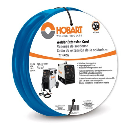Hobart 230V 8/3 Extension Cord w/ 6-50 Ends, 25 ft - 770644 – Baker's ...