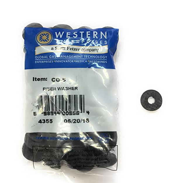 Western Fiber Washer: CO-5, Carbon Dioxide CGA-320 100/pk - CO-5 ...