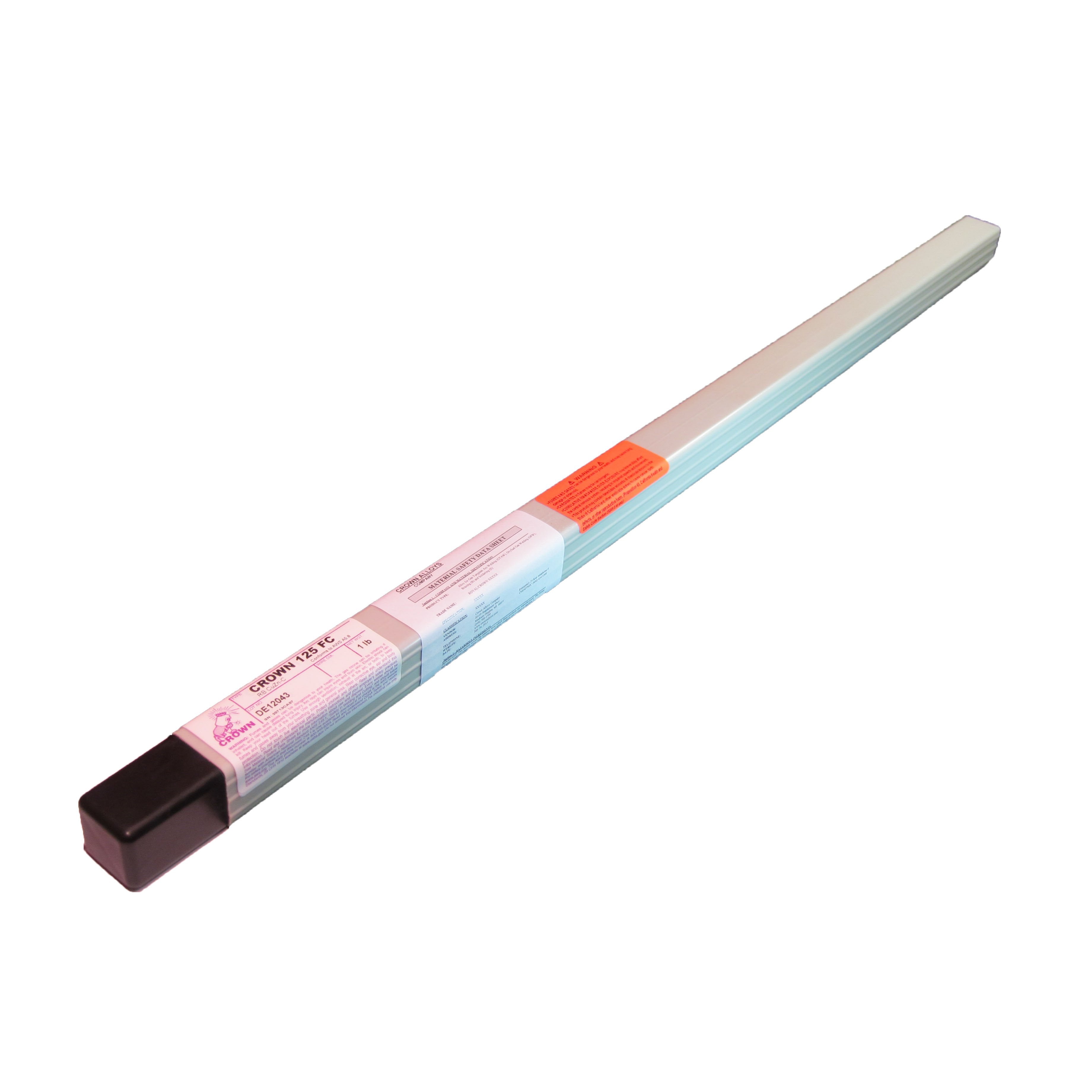 Crown Alloys CROWN 125FC - 1/8x36" Brazing Rod 1lb Tube - CT125F/TO-BP ...