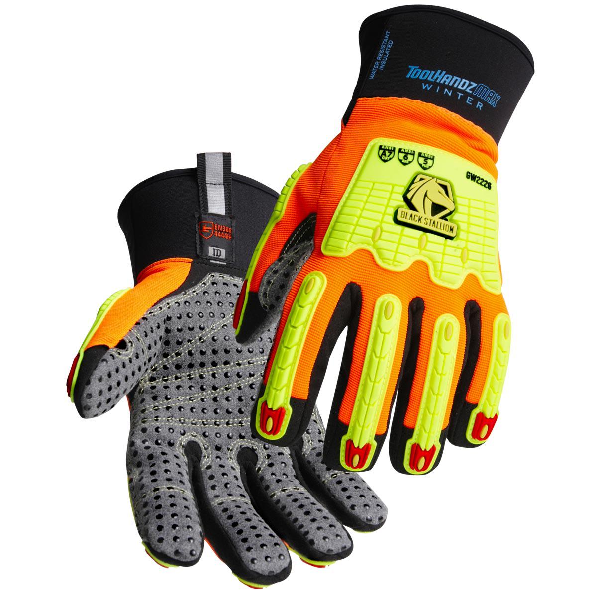 Black Stallion ToolHandz MAX High Cut-Resistant Winter Mechanics Glove ...