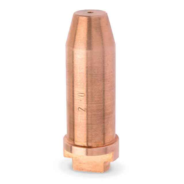 MILLER TIP,CONTACT SINGLE WIRE 2.0MM CUCRZR - 264591 – Baker's Gas ...