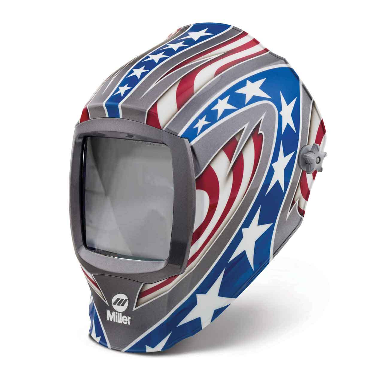 Miller Digital Infinity Helmet Replacement Shell - Stars/Stripes - 271 ...