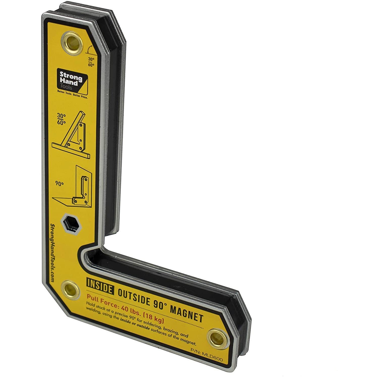 Strong Hand Inside / Outside Fixed Angle Magnet, 6" - MLD600 – Baker's ...