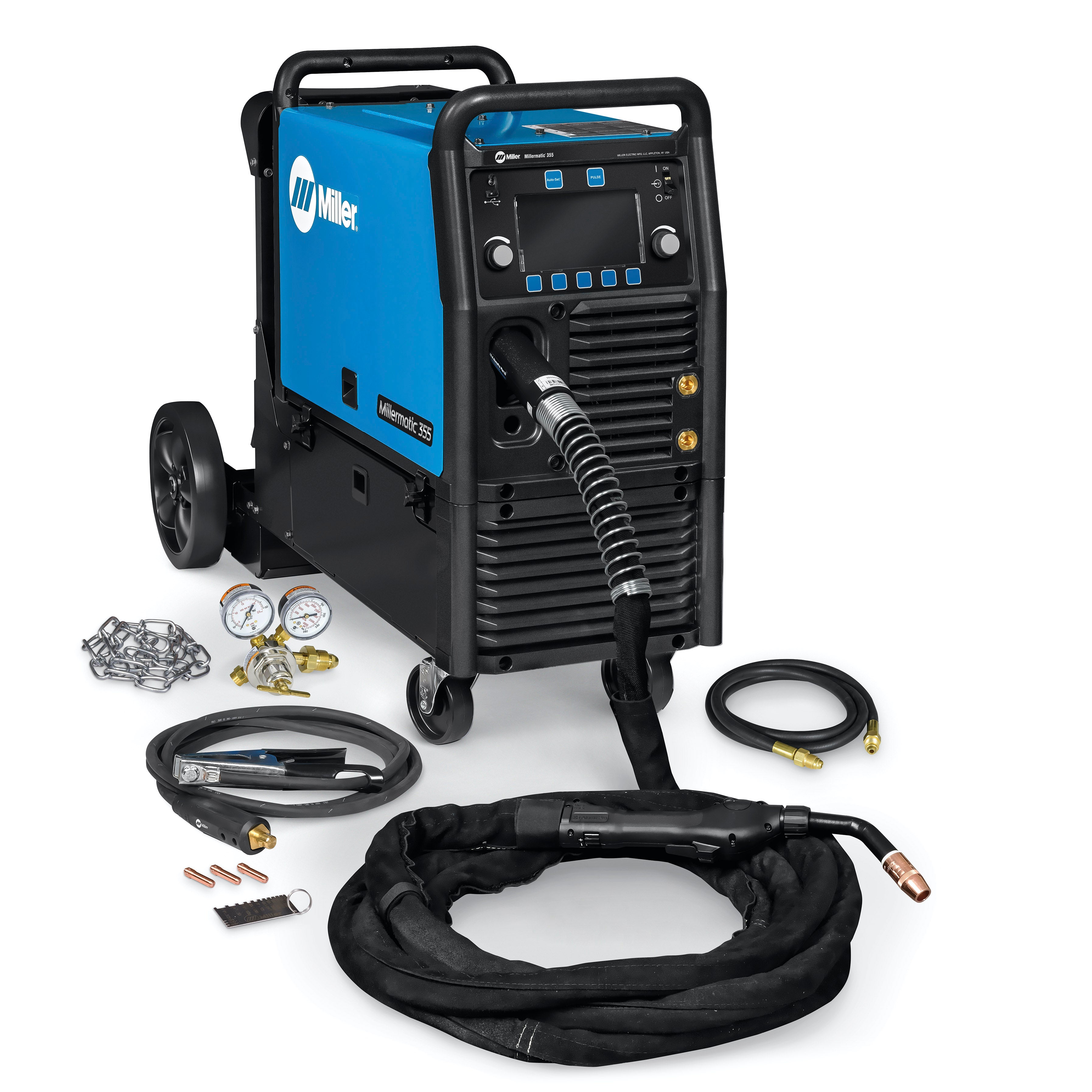 Miller Millermatic 355 Pulse Capable Aluma-Pro Gun Package MIG Welder ...