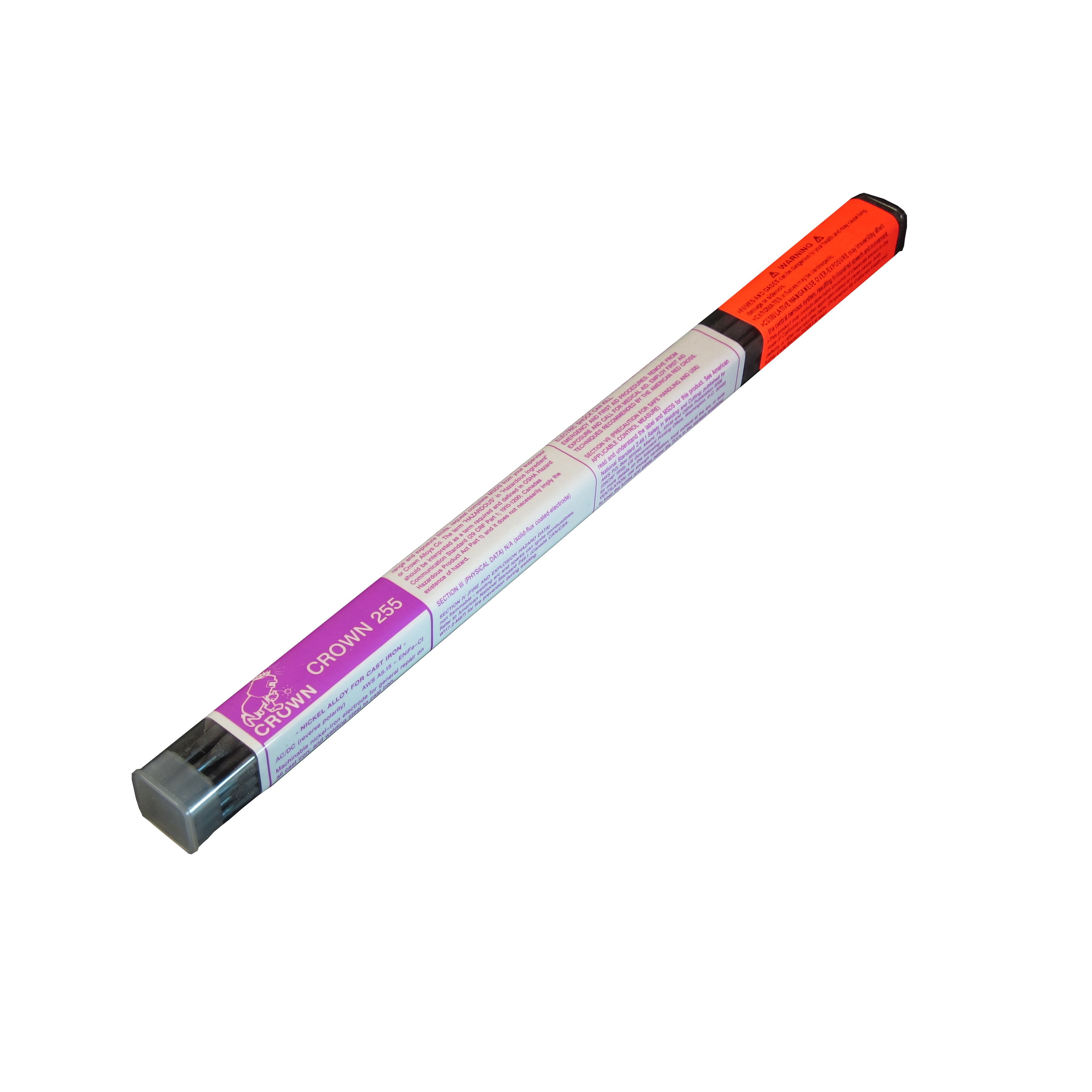 Crown Alloys CROWN 255 - 3/16" Electrode - 1 lb Tube - NE255/EQ-BP ...