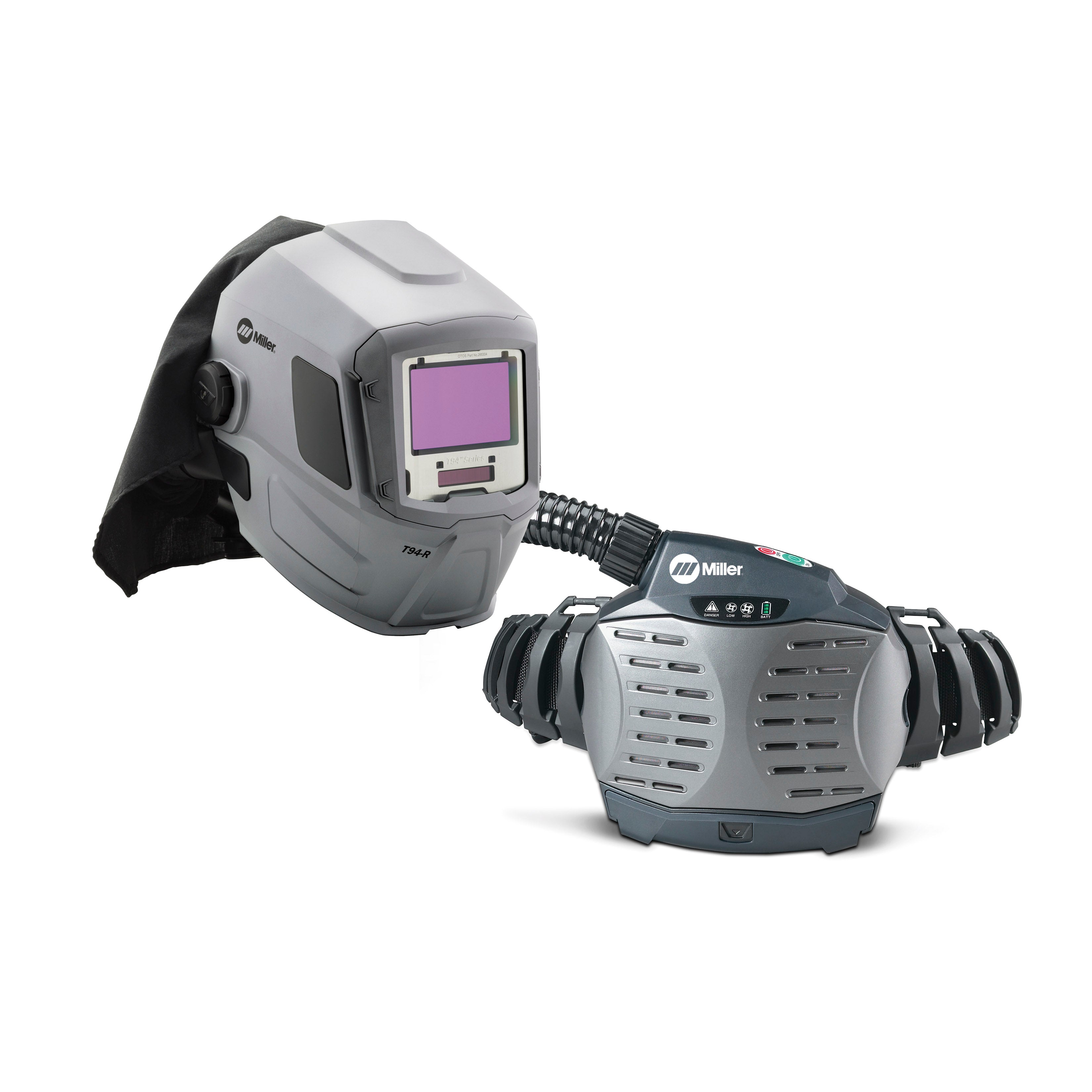 Miller PAPR w/ T94-R Helmet - 264573 – Baker's Gas & Welding Supplies, Inc.