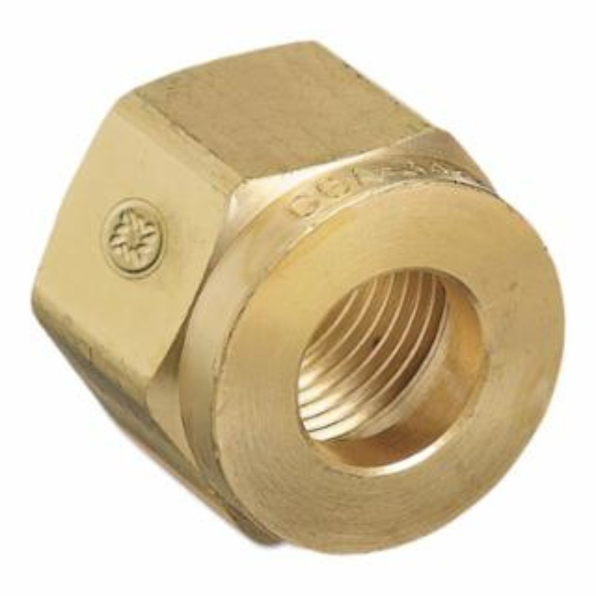 Western Brass Nut: .830"-14 NGO, RH Female, Air CGA-346 - 14-2 – Baker ...