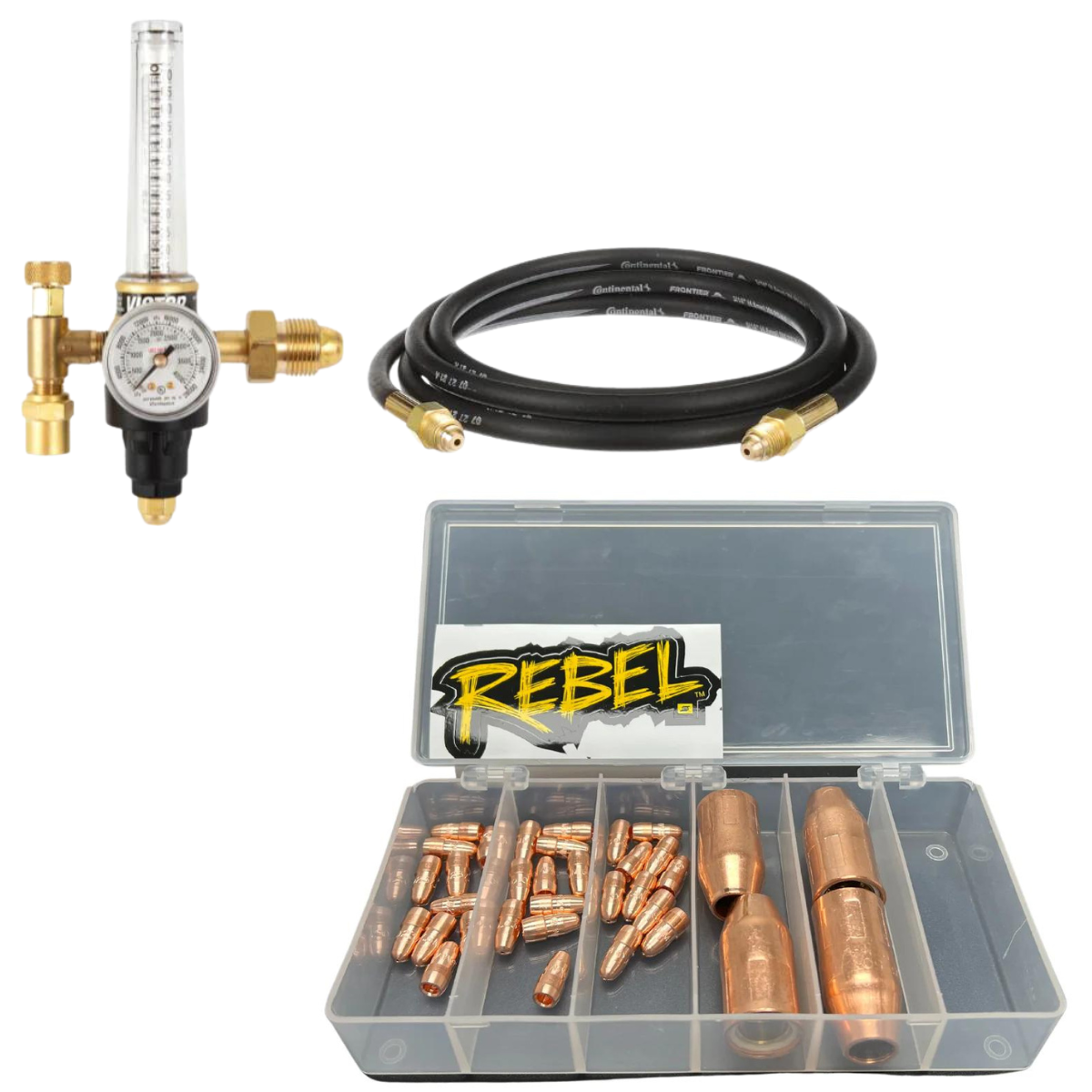 ESAB Rebel 205 Regulator and Consumable Kit Combo - BGWREG-CONS – Baker ...