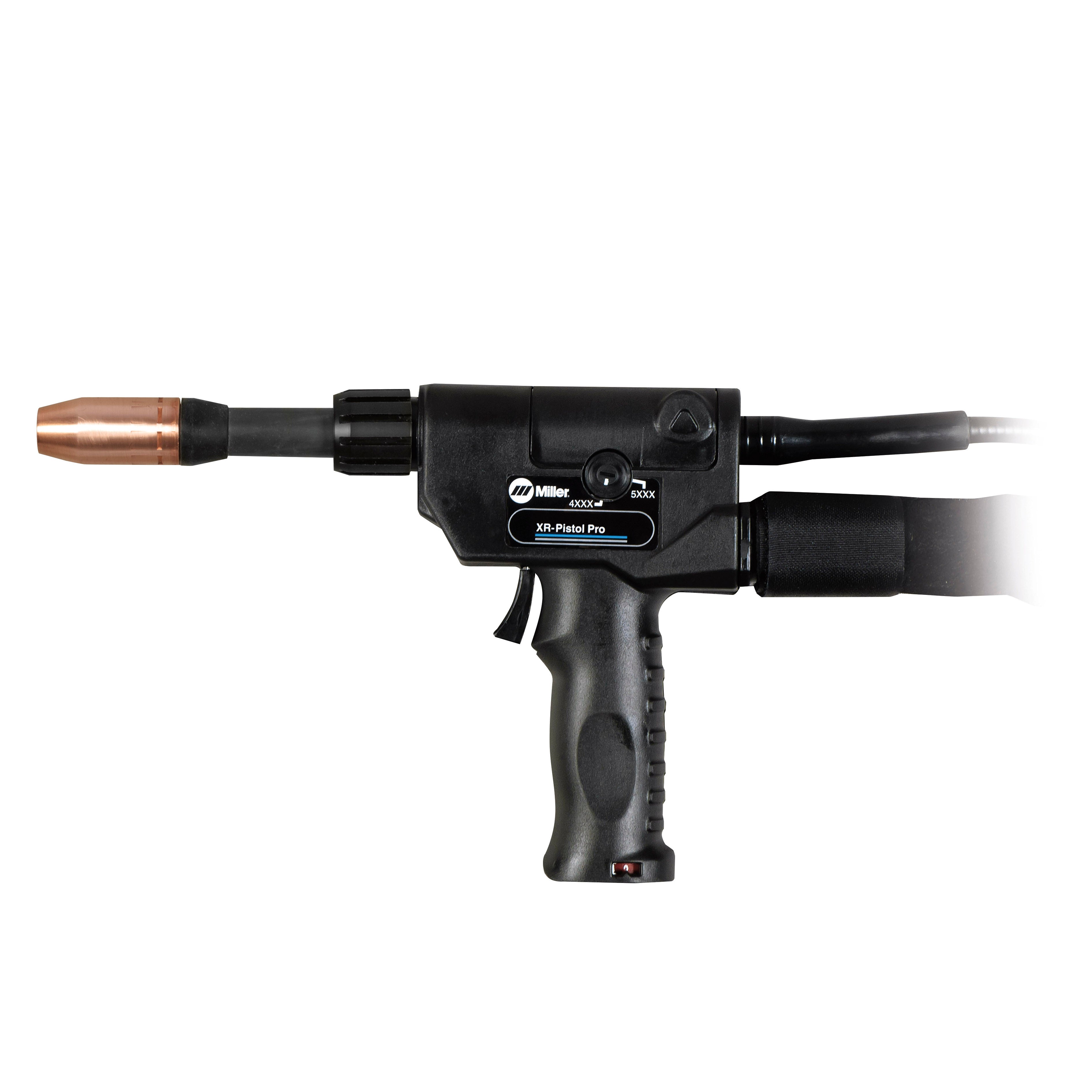 Miller XR Pistol-Pro 15ft Push-Pull Air Cooled MIG Gun - 300782 – Baker ...