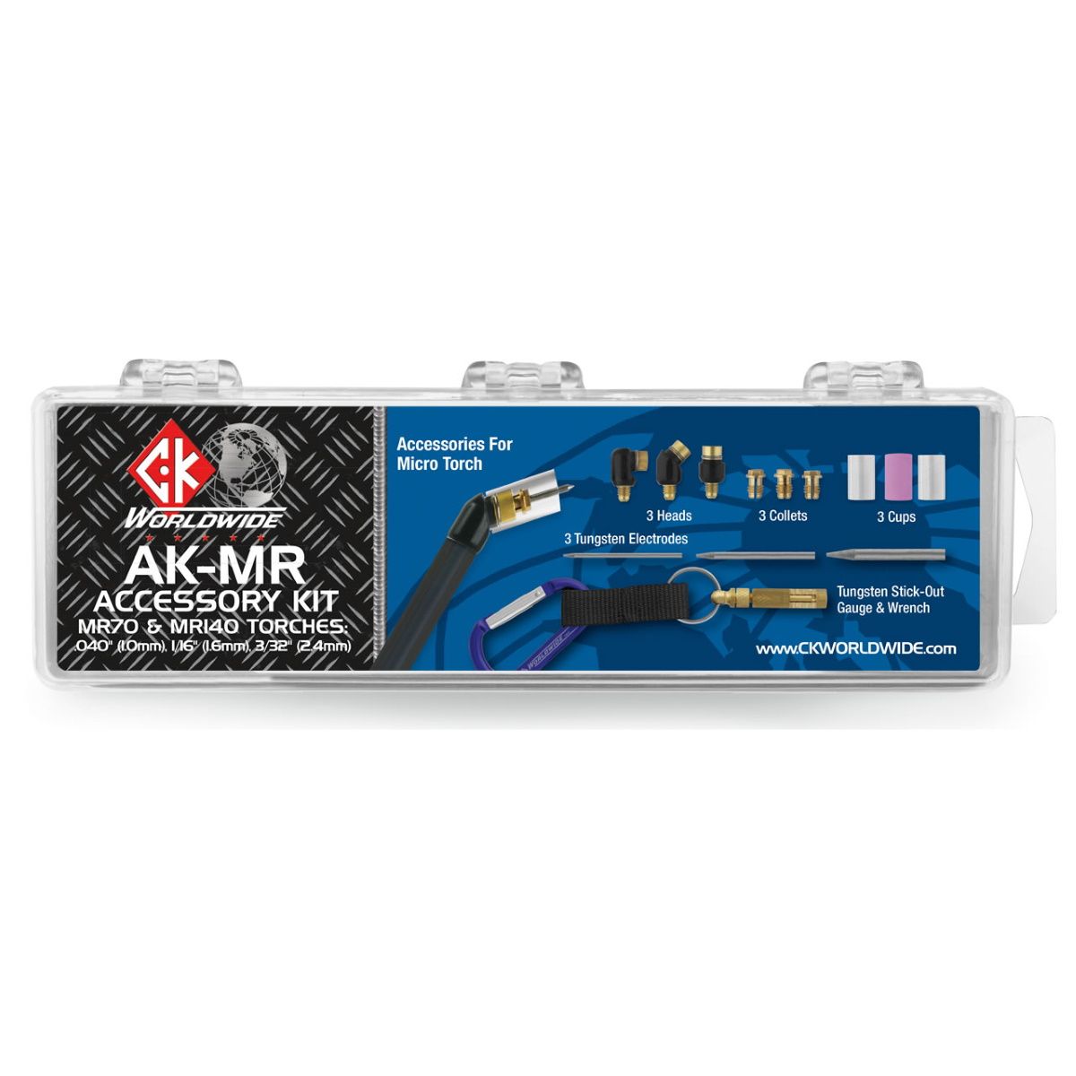 CK Worldwide Micro-Torch TIG Accessory Kit - AK-MR – Baker's Gas ...